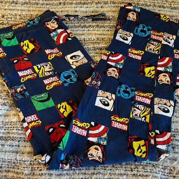 Marvel | Intimates & Sleepwear | Marvel Mm Unisex Pjs Comics Multi ...